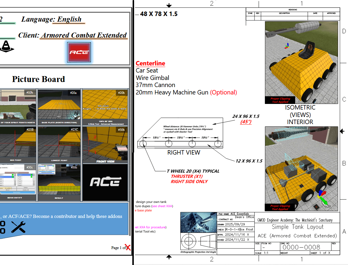 ACE Documentation: Simple Tank E2 Or FPGA 2025/2026 (WIP) Work in Progress by |R-0-1-X|Ice Frost ...